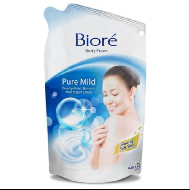 Jual BIORE PURE MILD 450 ML - BIORE BODY FOAM - SABUN CAIR - SABUN ...