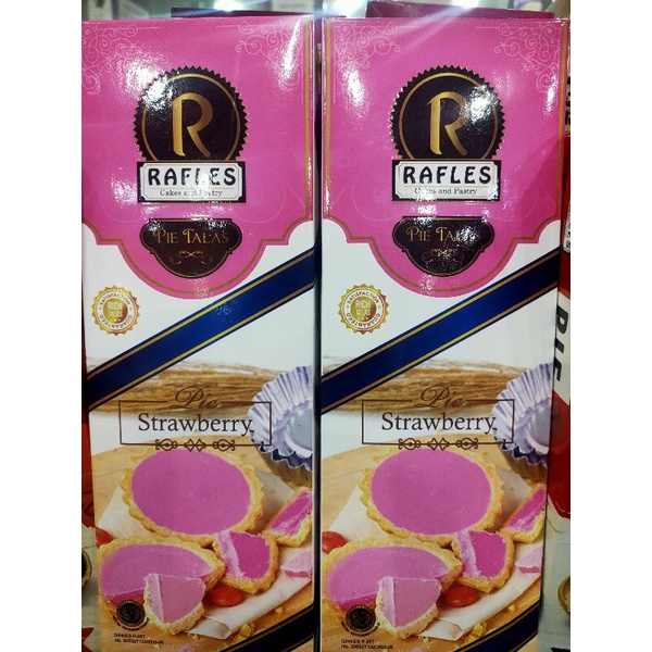Jual Pie Talas Rafles Strawberry Oleh Oleh Khas Bogor | Shopee Indonesia