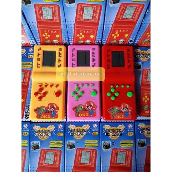 Jual Game brick game 9999 game bot jadul kualitas oke game boy gamebot ...