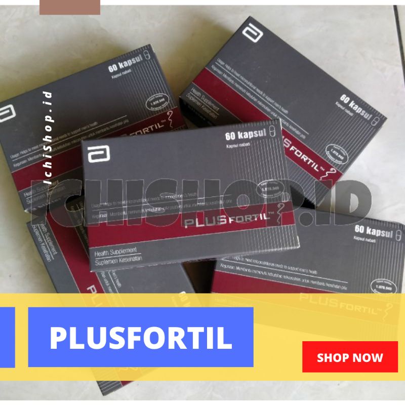 Jual Plusfortil Kapsul - Plus Fortil - IchiShop | Shopee Indonesia