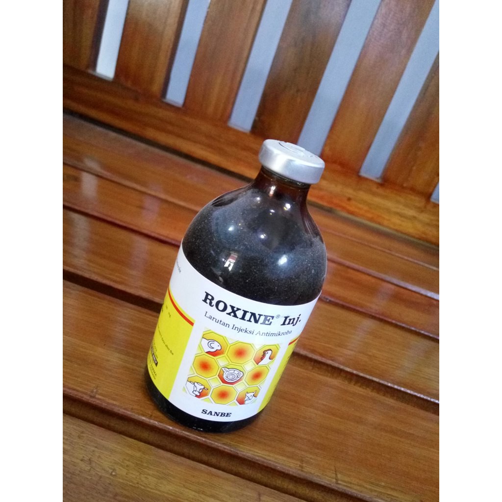ROXINE inj - antibiotik Hewan 100ml | Shopee Indonesia ROXINE inj - antibiotik Hewan 100ml | Shopee Indonesia
