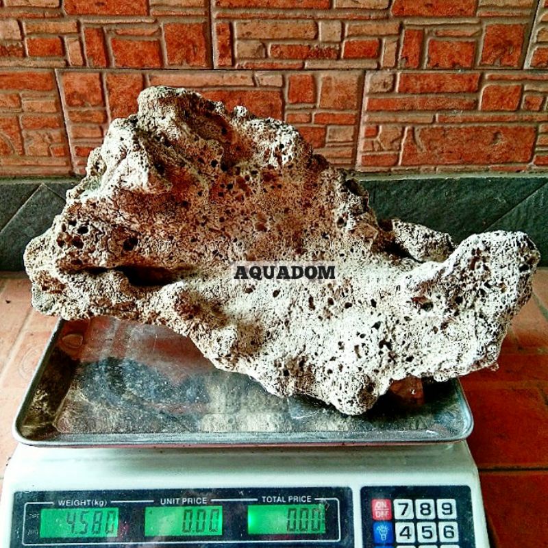 Jual BATU KARANG BONGKAHAN BESAR 5 KG HIASAN AQUARIUM / KOLAM IKAN ...