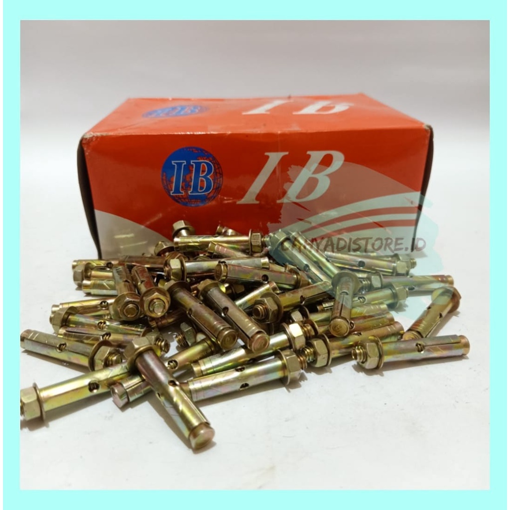 Jual [Isi 15 pcs] Baut Dynabolt/Baut Dinabolt/Baut tanam/Baut Beton ...