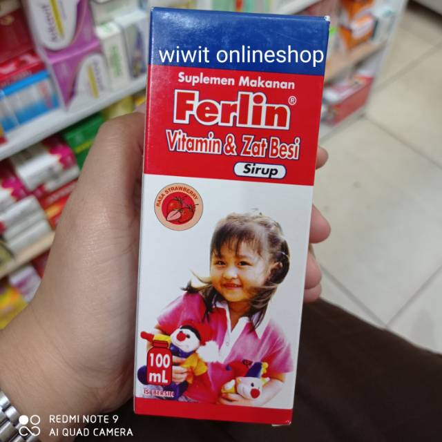 Jual Ferlin sirup 100ml | Shopee Indonesia