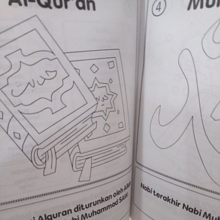 Jual buku mewarnai Rukun iman dan islam | Shopee Indonesia