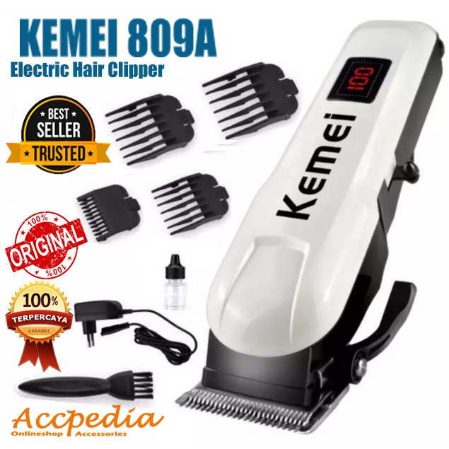 Jual MESIN CUKUR KEMEI KM 809A Hair Clipper Kemei KM 809A Mesin Cukur Rambut | Shopee Indonesia