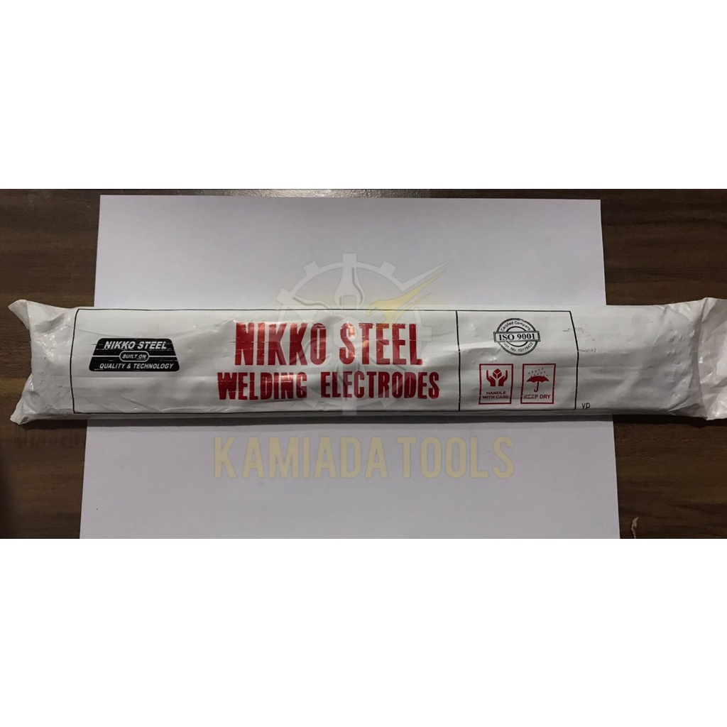 Jual NIKKO STEEL WELDING ELECTRODES/ KAWAT LAS STAINLESS STEEL NSN-308 3,2mm | Shopee Indonesia
