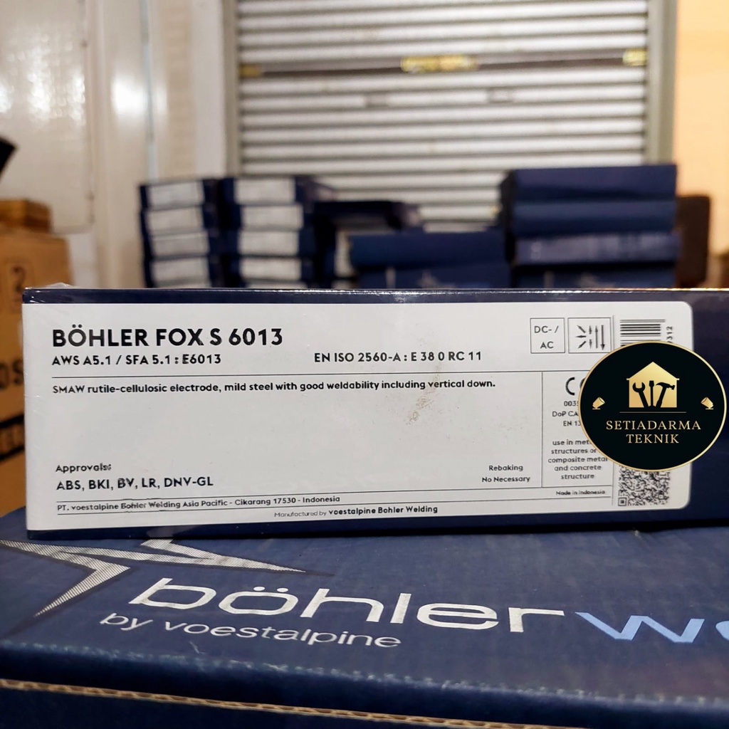 Jual KAWAT LAS BOHLER FOX 4 MM S 6013 PER 5 KG | Shopee Indonesia