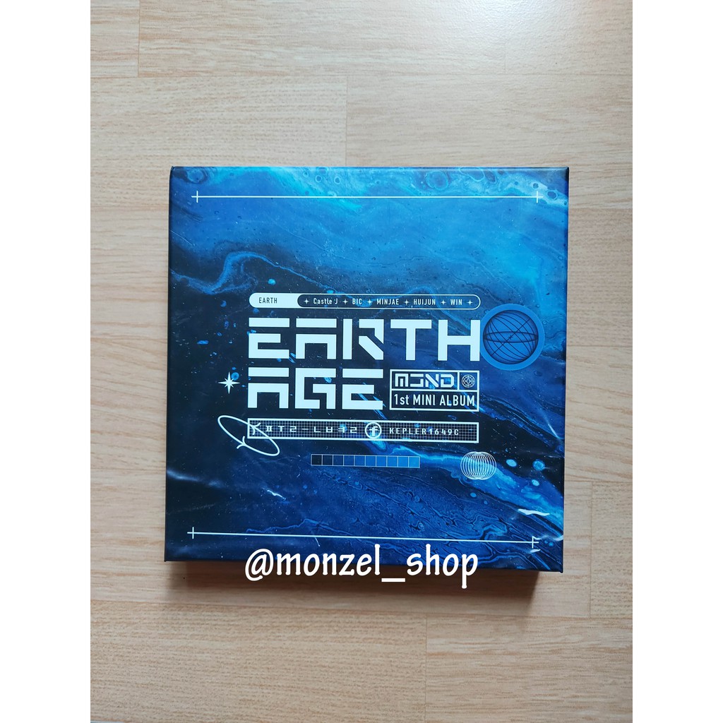 Jual MCND - 1st Mini Album EARTH AGE EARTH ver unsealed album only ...