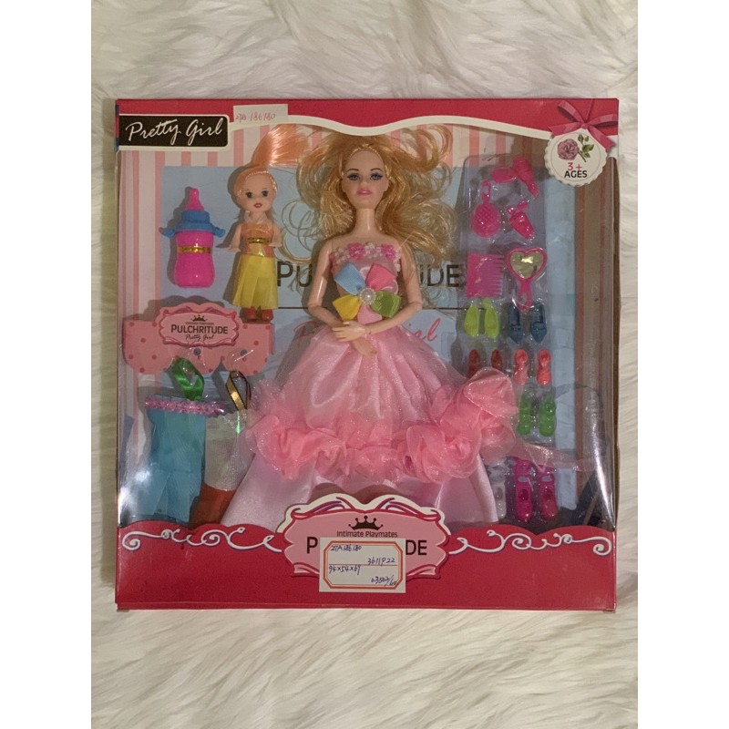 Jual Boneka Barbie Mini Dot - Mainan boneka barbie yang dilengkapi ...