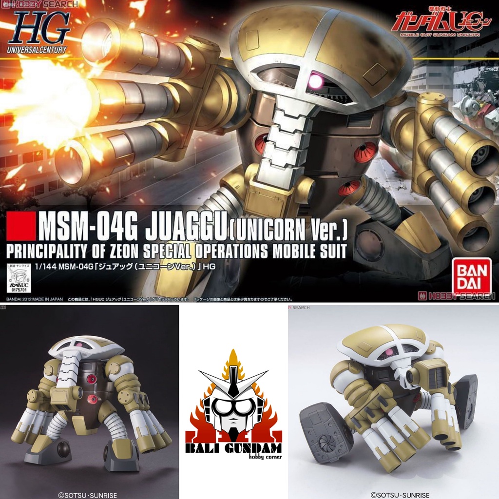Jual HG 1/144 MSM-04G JUAGGU UNICORN VER Bali Gundam Hobby Corner ...