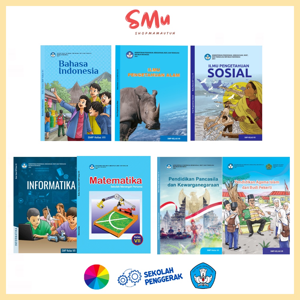 Jual Buku Siswa Kelas 7 Kurikulum Penggerak Kurikulum Merdeka k21 Kelas VII SMP/MTS BAHASA ...