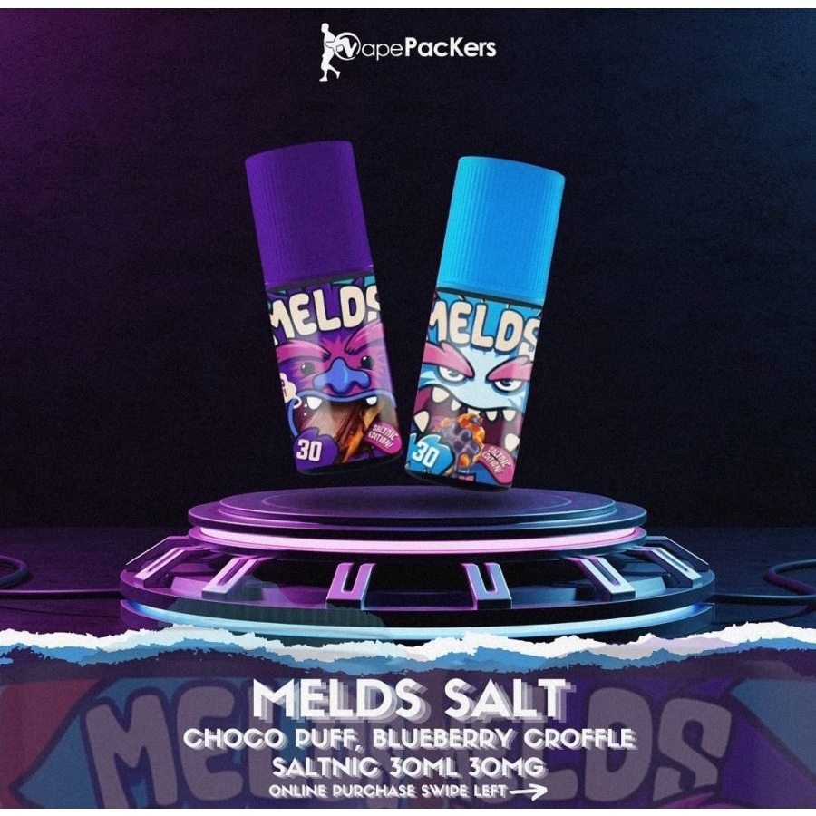 Jual MELDS SALTNIC LIQUID SALT NIC 30ML 30MG BY UNION LABS X STEVES ...