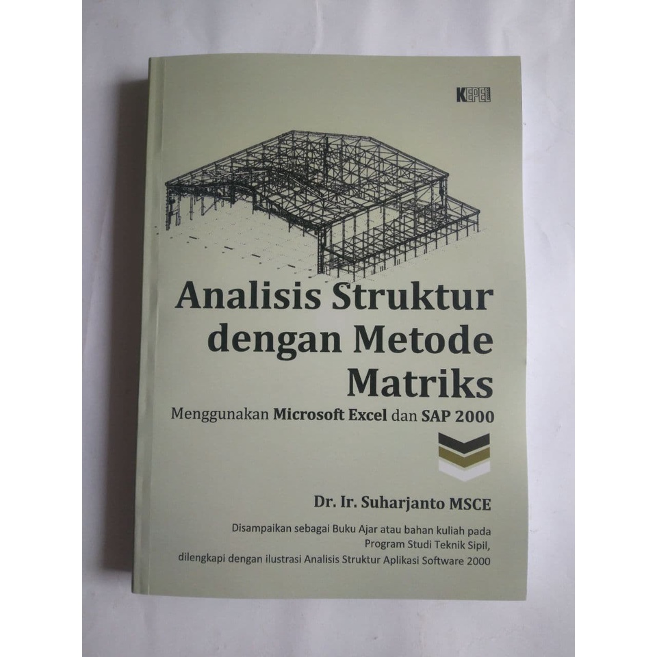 Jual Buku Analisis Struktur dg Metode Matriks menggunakan Excel ...