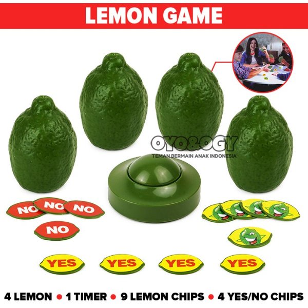 Jual Mainan Anak Family Lemon Game Permainan Semprot Air Seru Tantangan ...