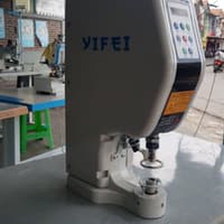 Mesin ripet otomatis servo/mesin snap button servo | Shopee Indonesia
