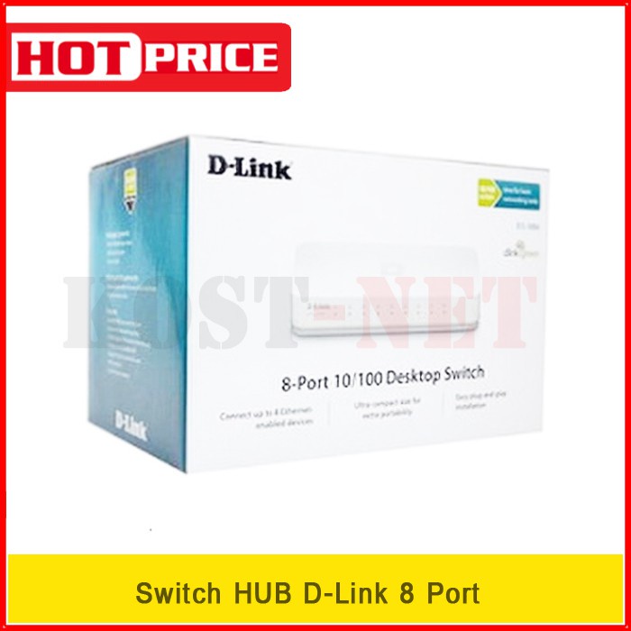 Jual Switch HUB D-Link 8 Port DES-1008C | Shopee Indonesia
