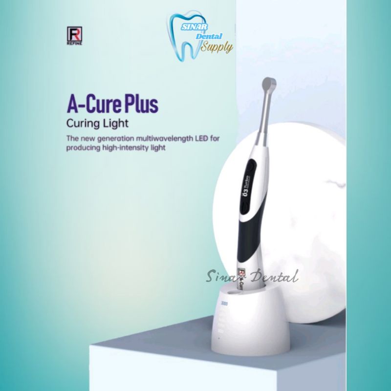 Jual Curing Light One Cure Led A-Cure plus Dental Metal Head Refine ...