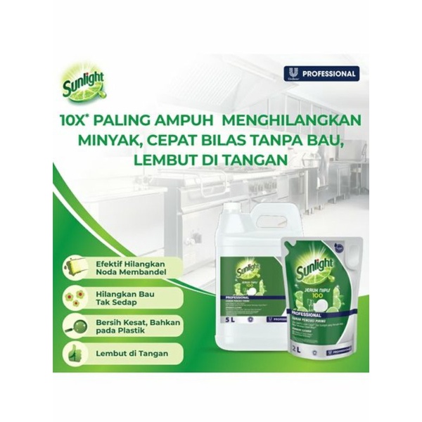 Jual Sunlight Professional 5 Liter / 4.5 Liter | Shopee Indonesia