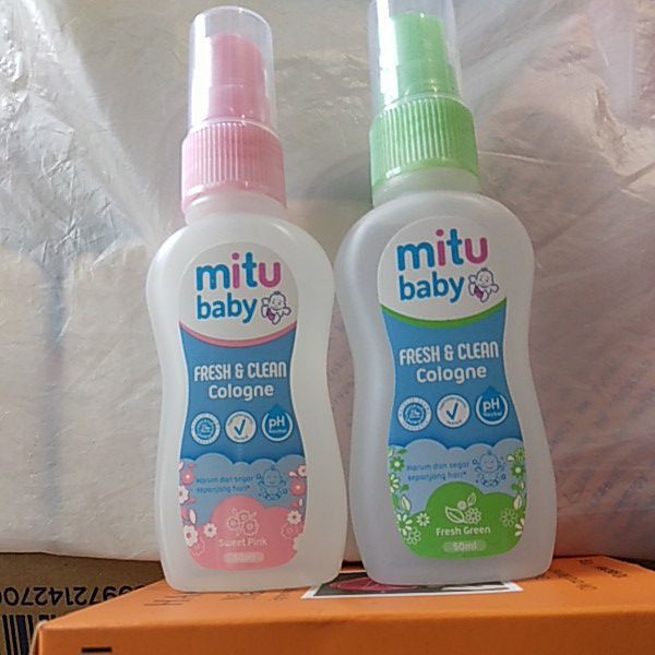 Jual Mitu Baby Cologne Botol Multi Varian 50 ml | Shopee Indonesia