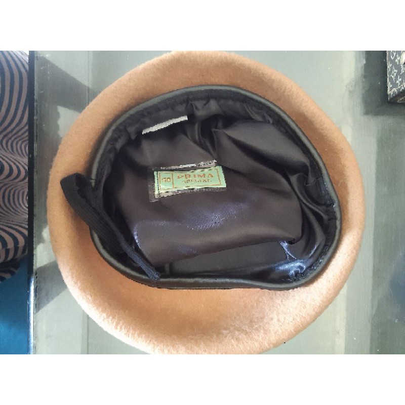 Jual baret prima warna coklat muda,partai... untuk anak sekolah ...