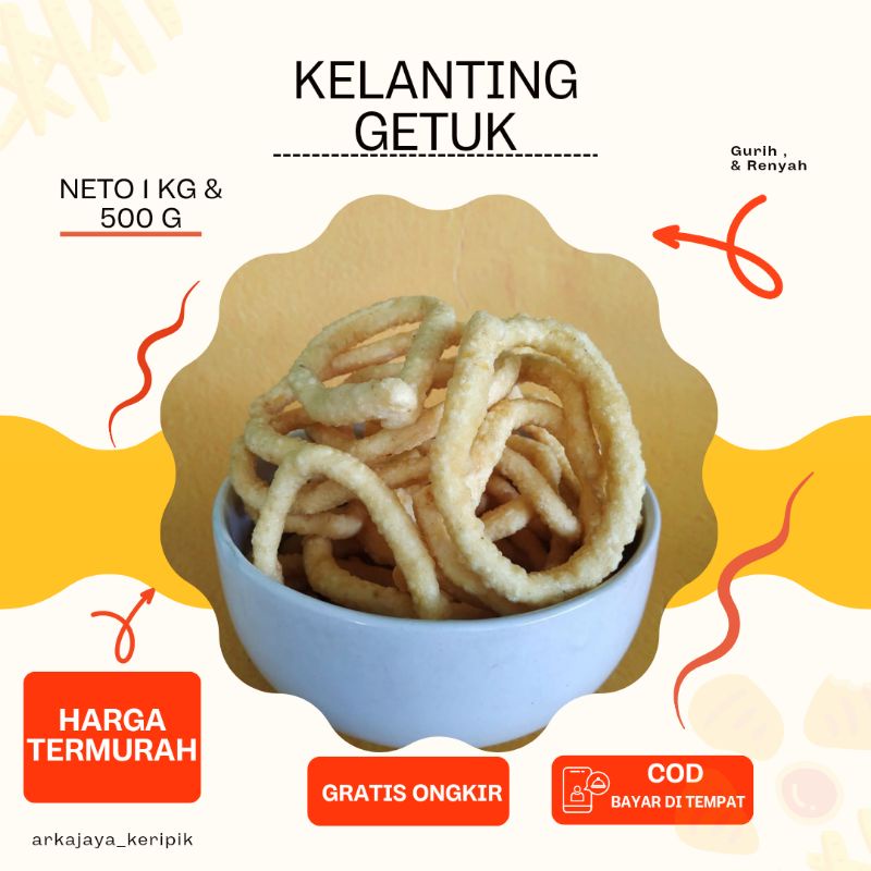 Jual Kelanting getuk Pringsewu asli singkong | Shopee Indonesia