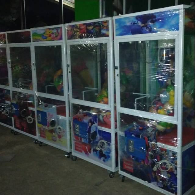 Jual Mesin Capit Boneka New + Tambahan Koin 500pcs | Shopee Indonesia