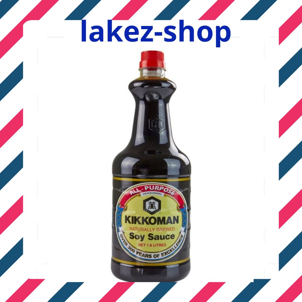 Jual Kikkoman Soy Sauce / Kikkoman Kecap Asin/ kikkoman shoyu 1,6L ...