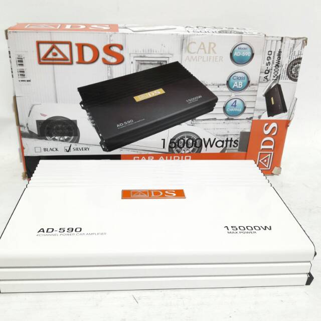 Jual Power Amplifier ADS AD590 4 Channel Class AB - 2 Ohm Power Ampli AD 590 Audio Mobil ...