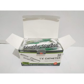 Jual jarum Infus Gea IV Catheter Inflo Abbocath Gea Box - 14G | Shopee ...