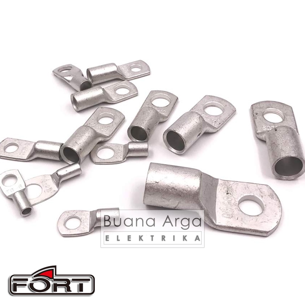Jual FORT Cable Lug / Skun Kabel SC 120 - Lubang baut 8, 10, 12, 14, 16 Tembaga | Shopee Indonesia