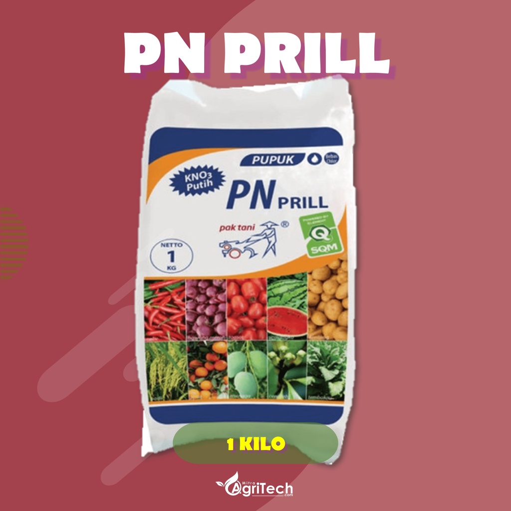 Jual PUPUK PN PRILL KNO3 PUTIH 1 KG - CAP PAK TANI | Shopee Indonesia