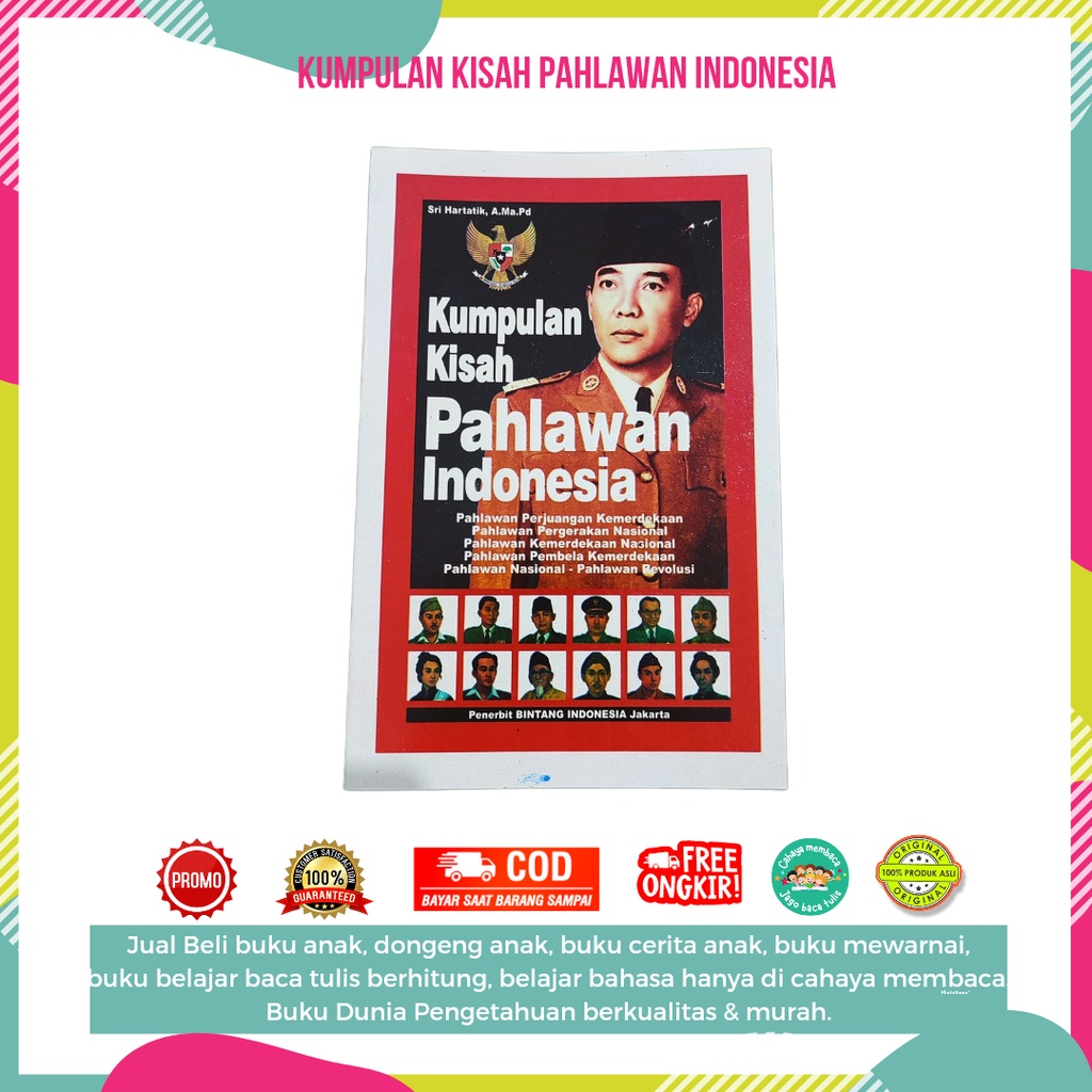 Jual Kumpulan Kisah Pahlawan Indonesia Pahlawan Kemerdekaan Pahlawan Revolusi | Shopee Indonesia