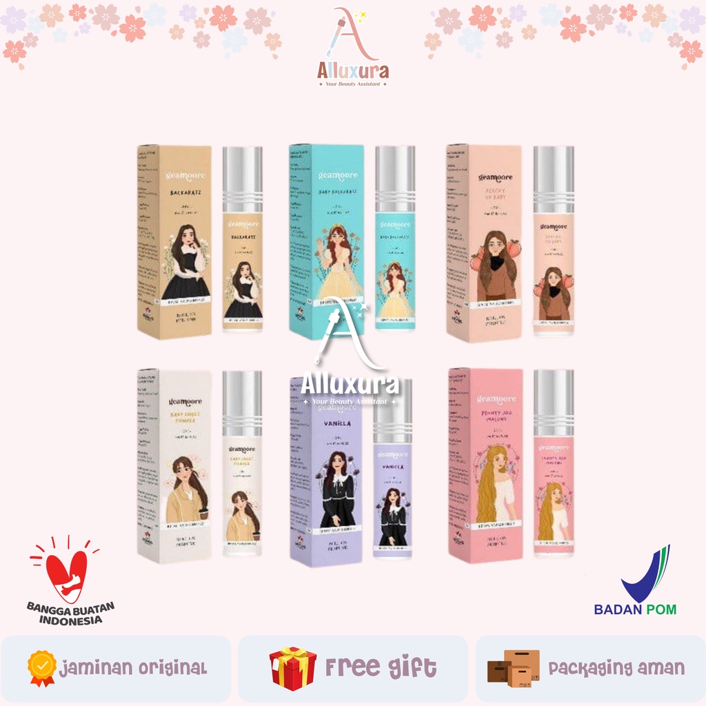 Jual BPOM PARFUM NON ALKOHOL Inspired PARFUME GEAMOORE GEAMORE roll on ...