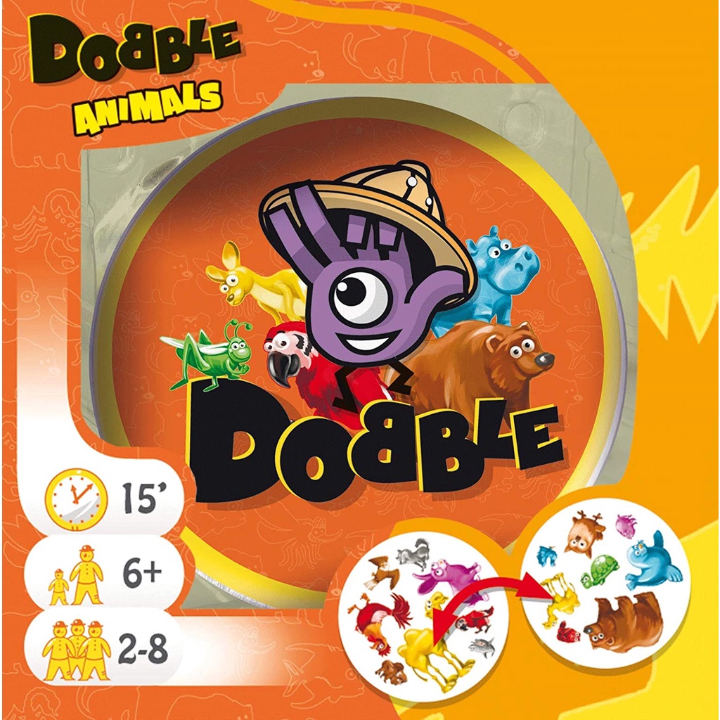Jual Dobble Animals ( Original ) Board Game | Shopee Indonesia