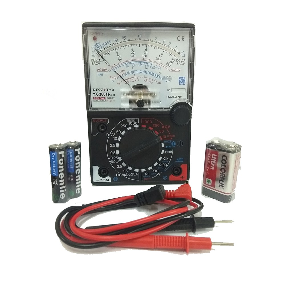 Jual Multimeter/Multitester/Avometer Analog YX-360TR | Shopee Indonesia