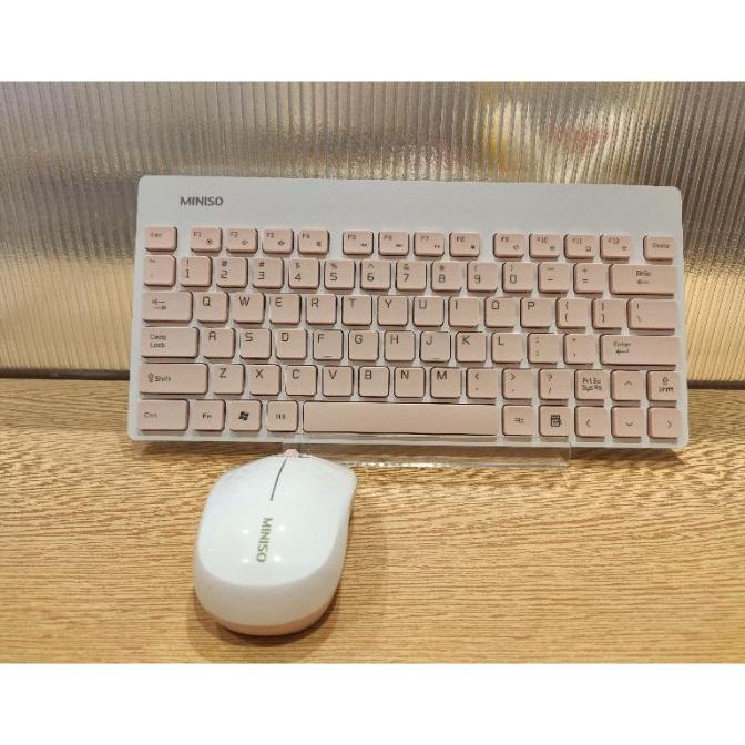 Jual Miniso Wireless Mouse & Keyboard Set A6R6Cm3Wos | Shopee Indonesia