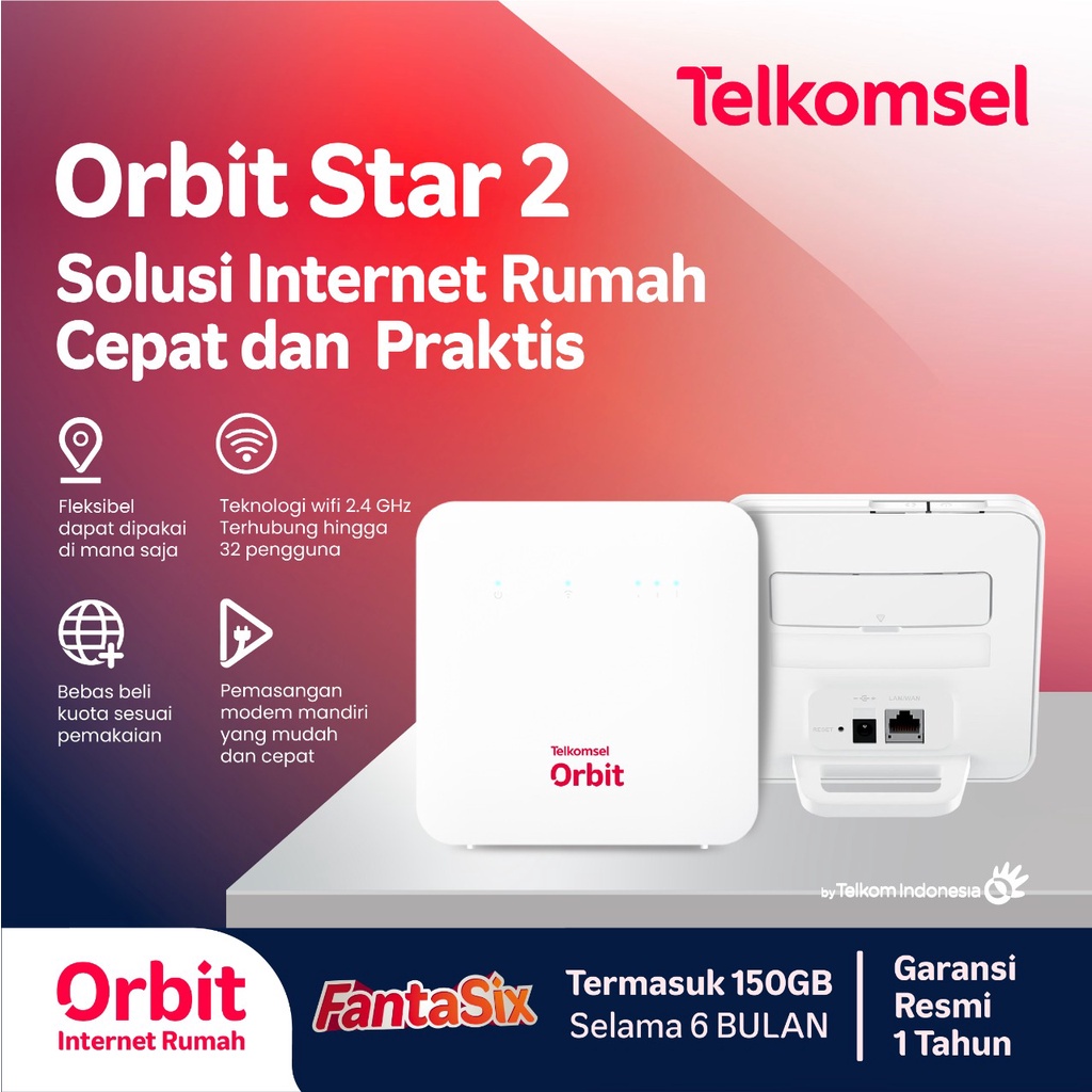 Jual Modem Wifi Telkomsel Orbit Star 2 free Orbit 150gb | Shopee Indonesia Jual Modem Wifi Telkomsel Orbit Star 2 free Orbit 150gb | Shopee Indonesia