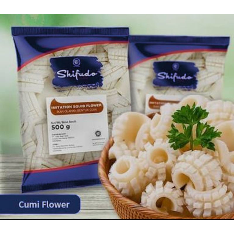Jual SHIFUDO IMITATION SQUID FLOWER / KEMBANG CUMI 500 GRAM / FROZEN ...