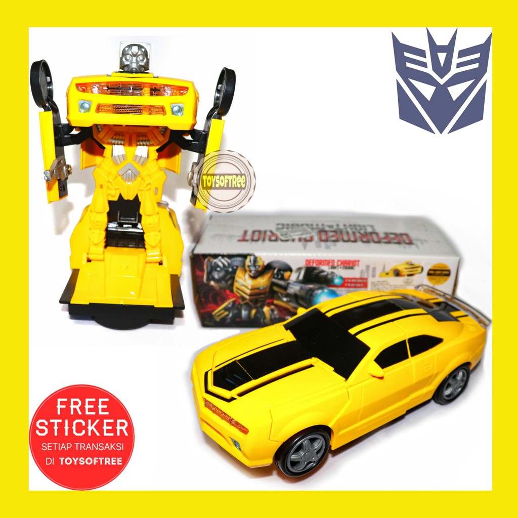 Jual MOBIL BUMBLEBEE MOBIL TRANSFORMERS BUMBLEBEE BUMP AND GO 66101 ...