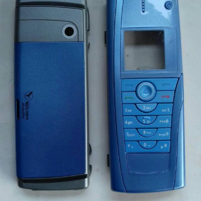 Jual Casing tulang nokia 9500 biru muda communicator free charger gan ...