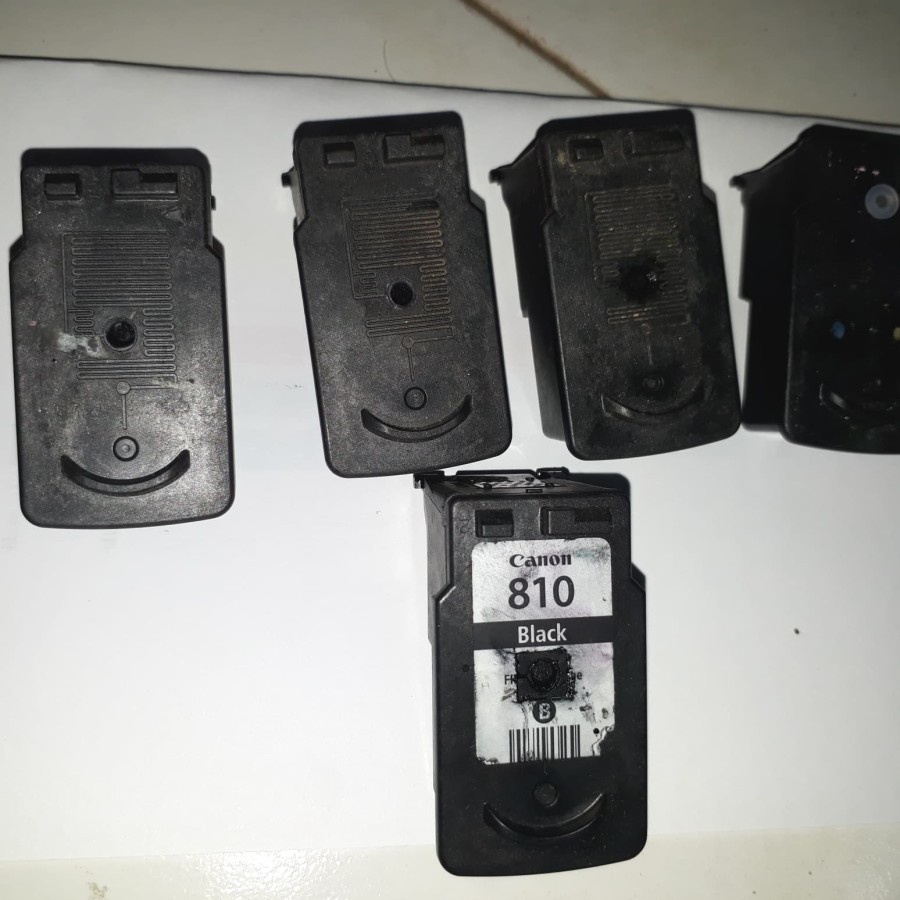 Jual Catridge Canon pg 810 / cl 811 chip detect, head rusak/buntu Hitam ...