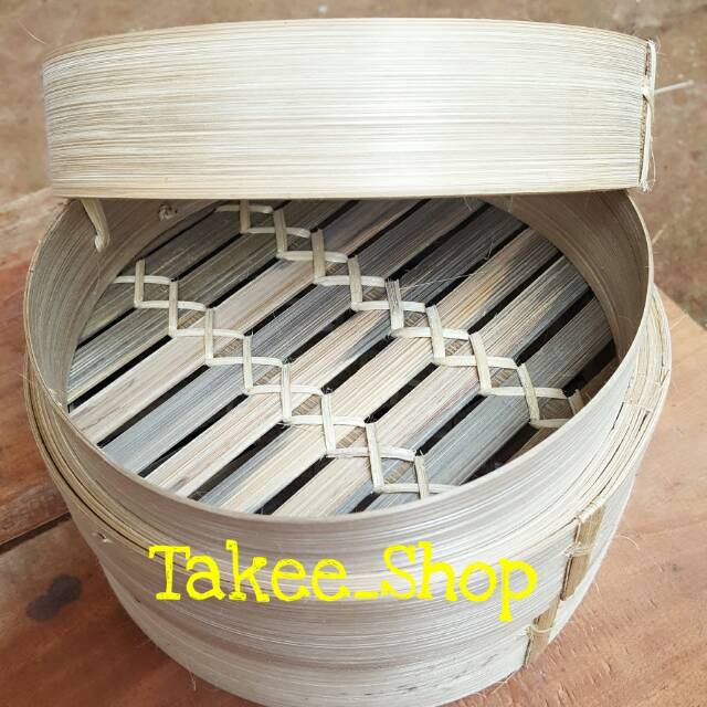 Jual KLAKAT BAMBU DIAMETER= 18CM (2 badan + 1 tutup) | Shopee Indonesia