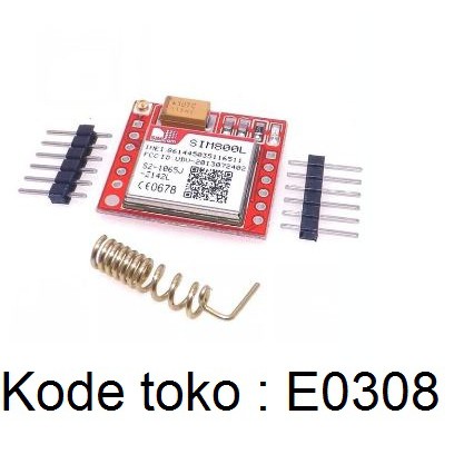 Jual SIM800L GPRS GSM Module MicroSIM Card Core BOard Quad-band TTL ...