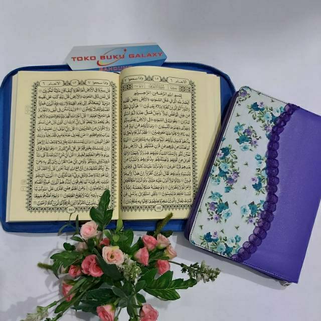 Jual Mushaf Arab 18 Baris A5 21x15cm Sedang Tulisan Tebal Bombay Ayat ...