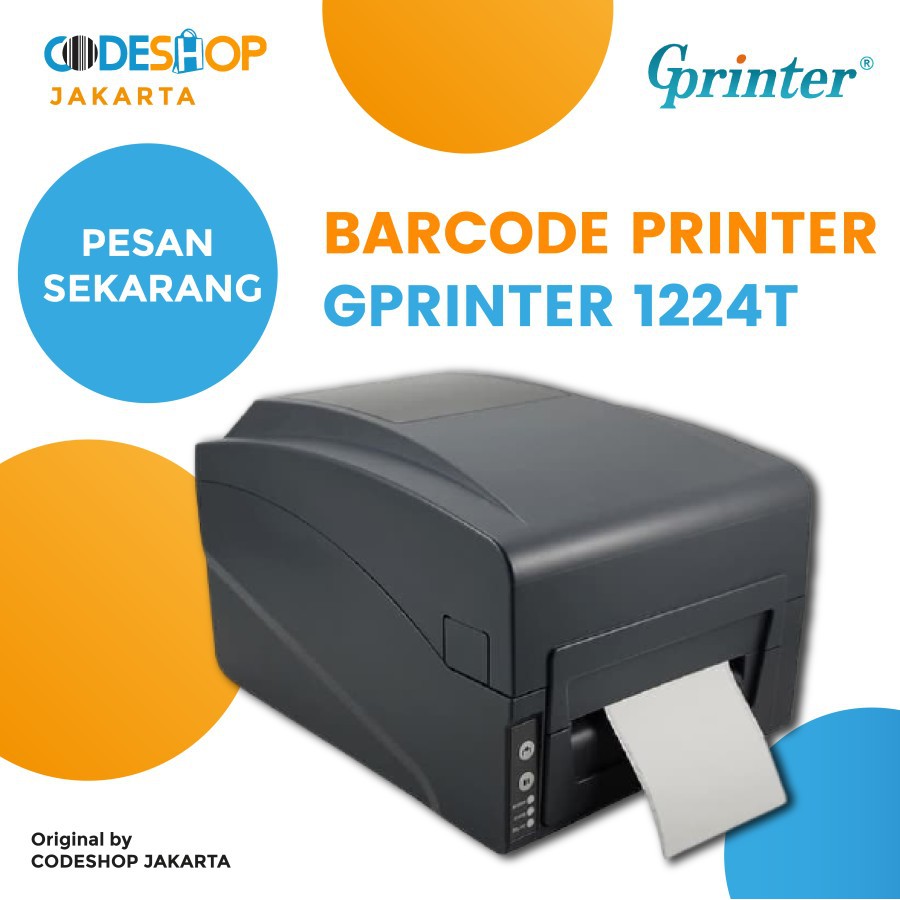 Jual Barcode Printer GPrinter GP1224T - Printer Label Thermal ...