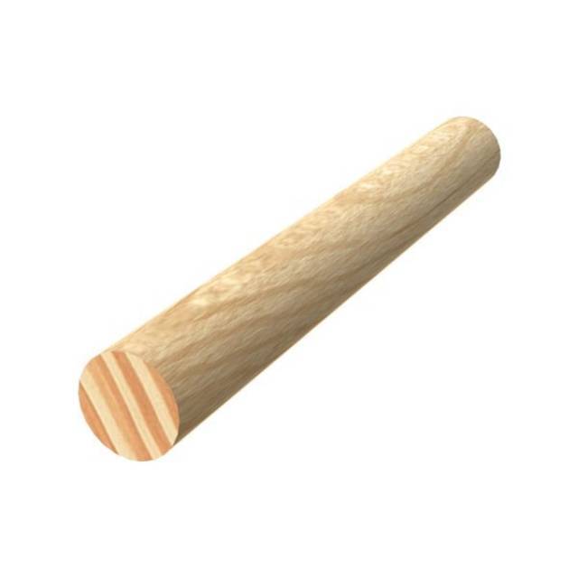 Kayu bulat kayu dowel 24 mm panjang 50 cm | Shopee Indonesia