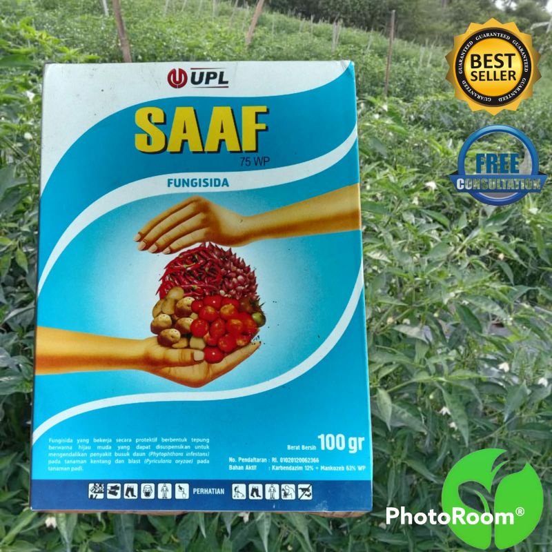 Jual FUNGISIDA SAAF 75 WP - 100 Gram | Shopee Indonesia