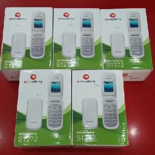 Jual HP STRAWBERRY S1272 [ HP LIPAT ] | Shopee Indonesia