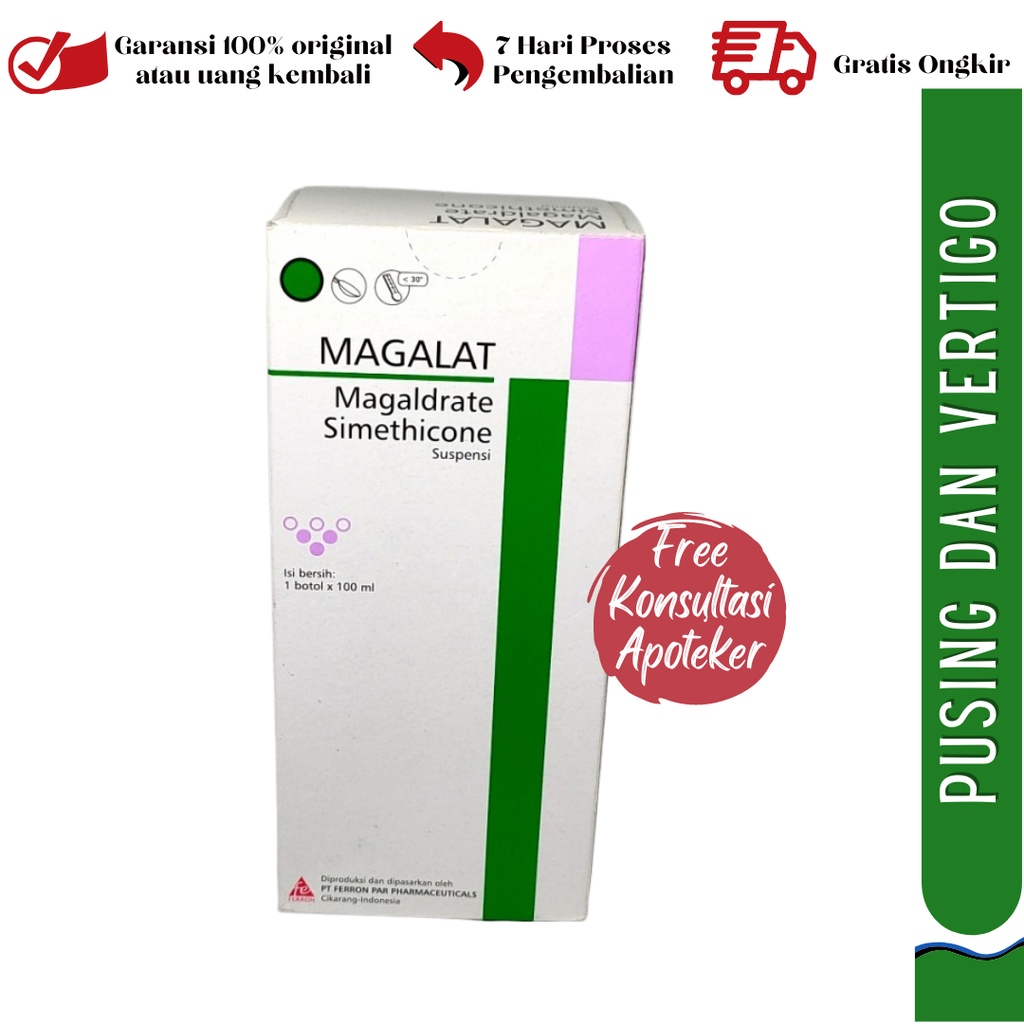 Jual Magalat syrup 100ml (obat maag /kembung) Indonesia|Shopee Indonesia